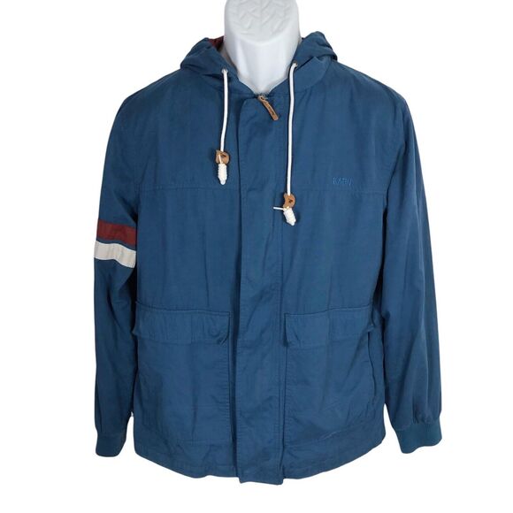 Katin | Jackets & Coats | Katin Mens Small Hooded Zip Jacket Lined Teal ...